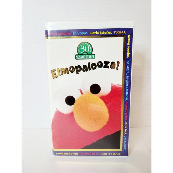 Sesame Street | Media | Sesame Street Elmopalooza Vhs 998 | Poshmark